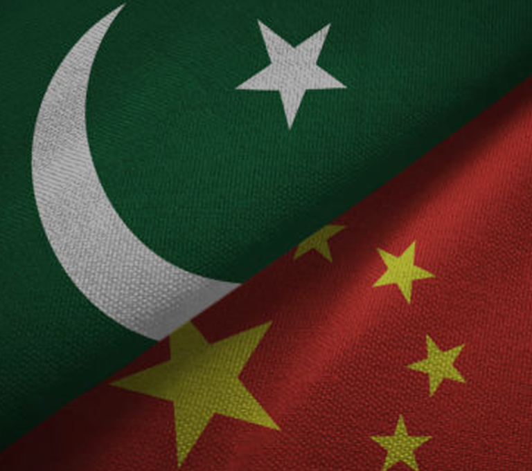 Pak- china flag - University of Central Punjab