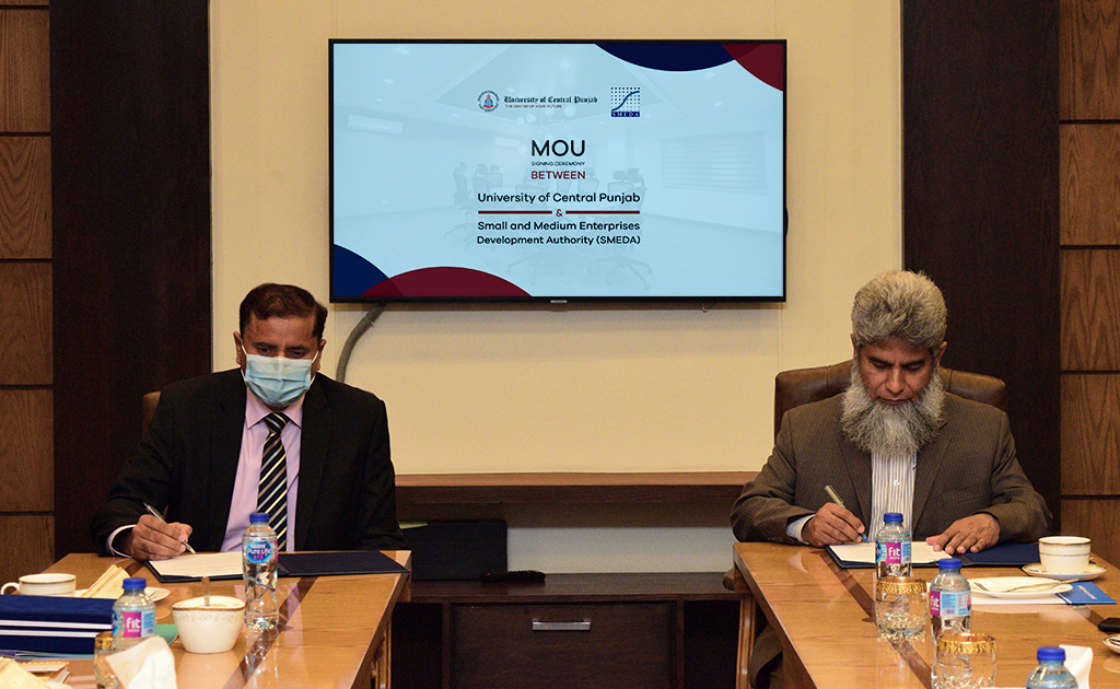 mou-sign - University of Central Punjab