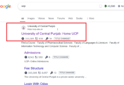 UCP Fee Structure Per Semester & Scholarships - University of Central ...