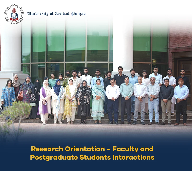 Research Orientation – Faculty and Postgraduate Students Interactions ...