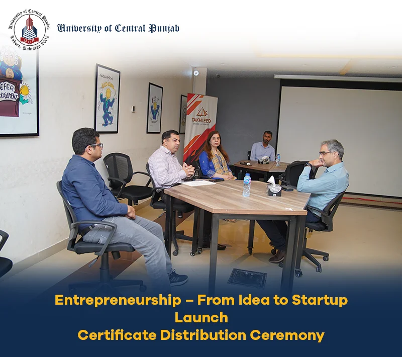 Entrepreneurship – From Idea to Startup Launch Certificate Distribution ...